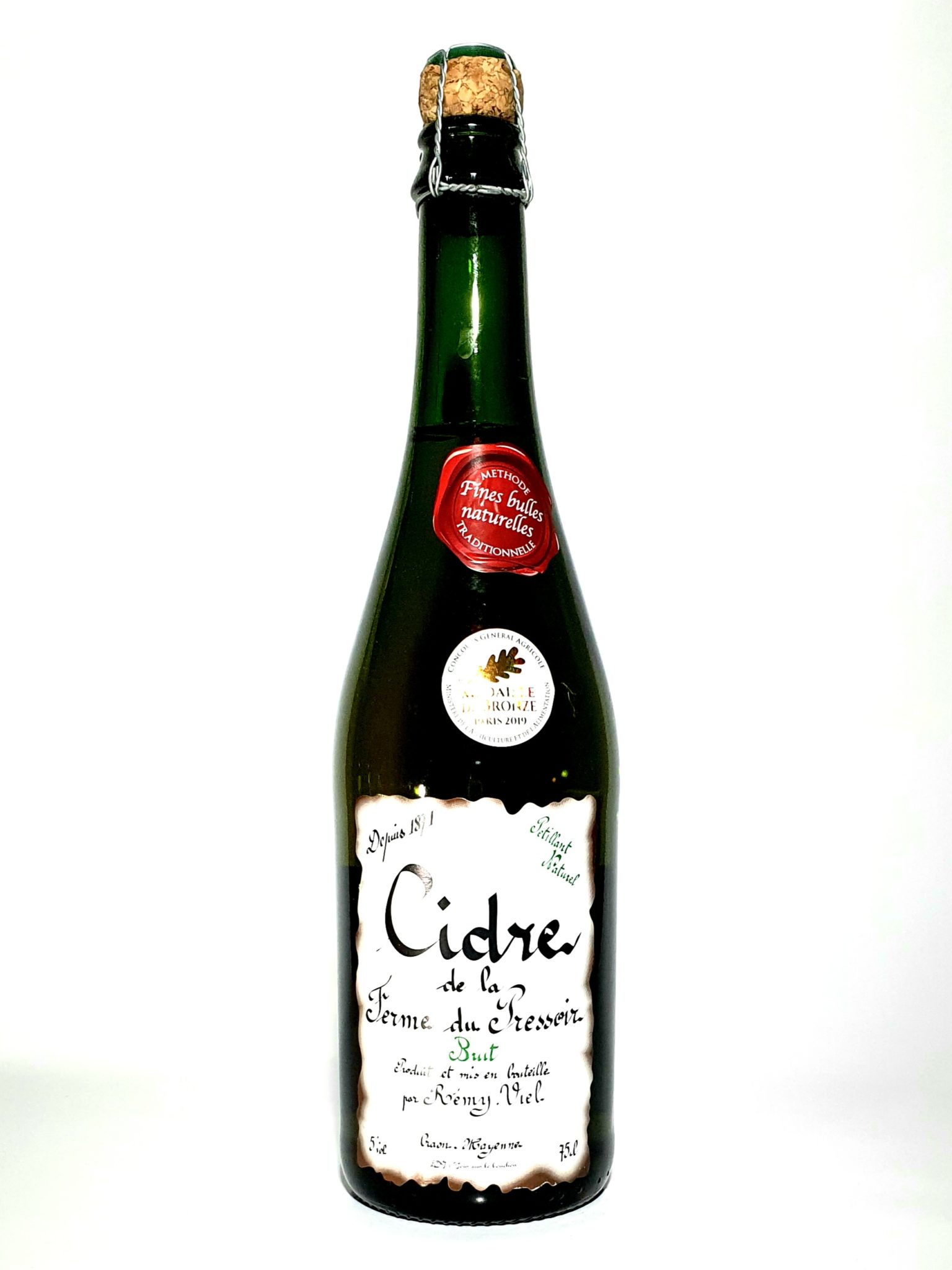 CIDRE DOUX FERME DU PRESSOIR 75CL - Le Chai d'Anthon