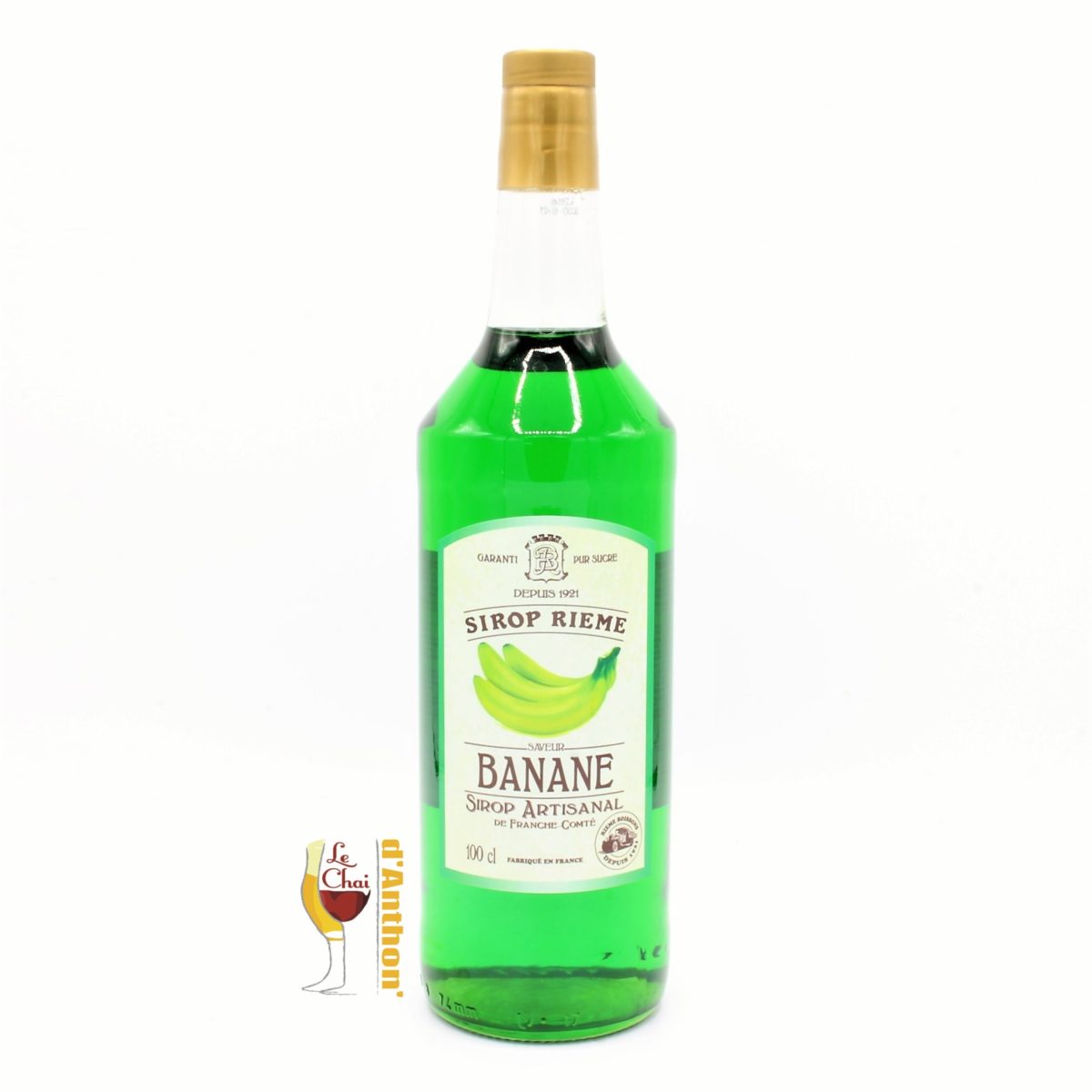 SIROP BANANE VERTE – RIEME 1L - Le Chai d'Anthon