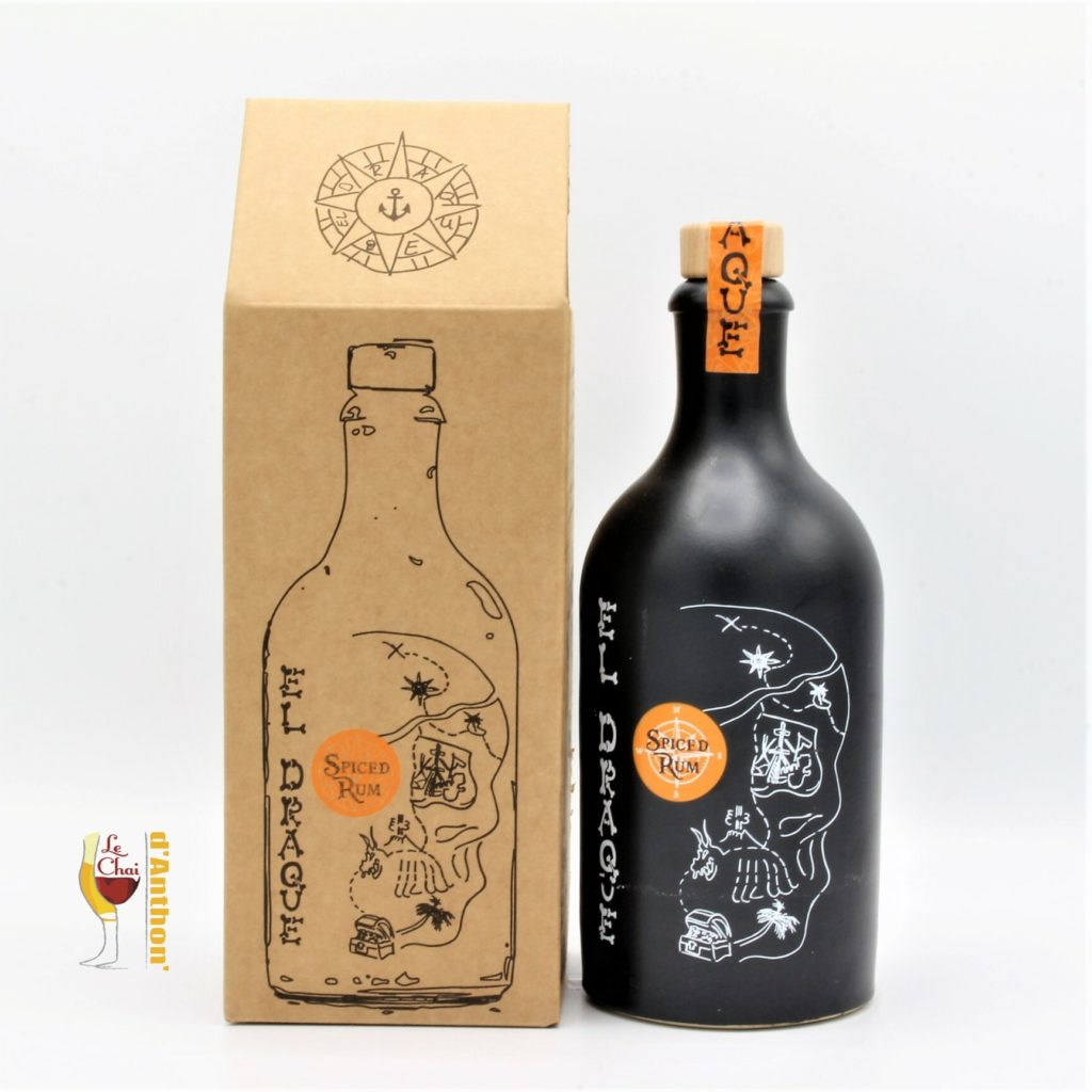 EL DRAQUE SPICED ORANGE RHUM 50CL - Le Chai d'Anthon