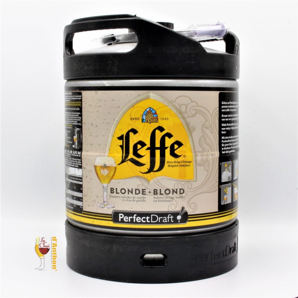 FUT LEFFE 6L – PERFECT DRAFT + INCLUS LA CONSIGNE - Le Chai d'Anthon