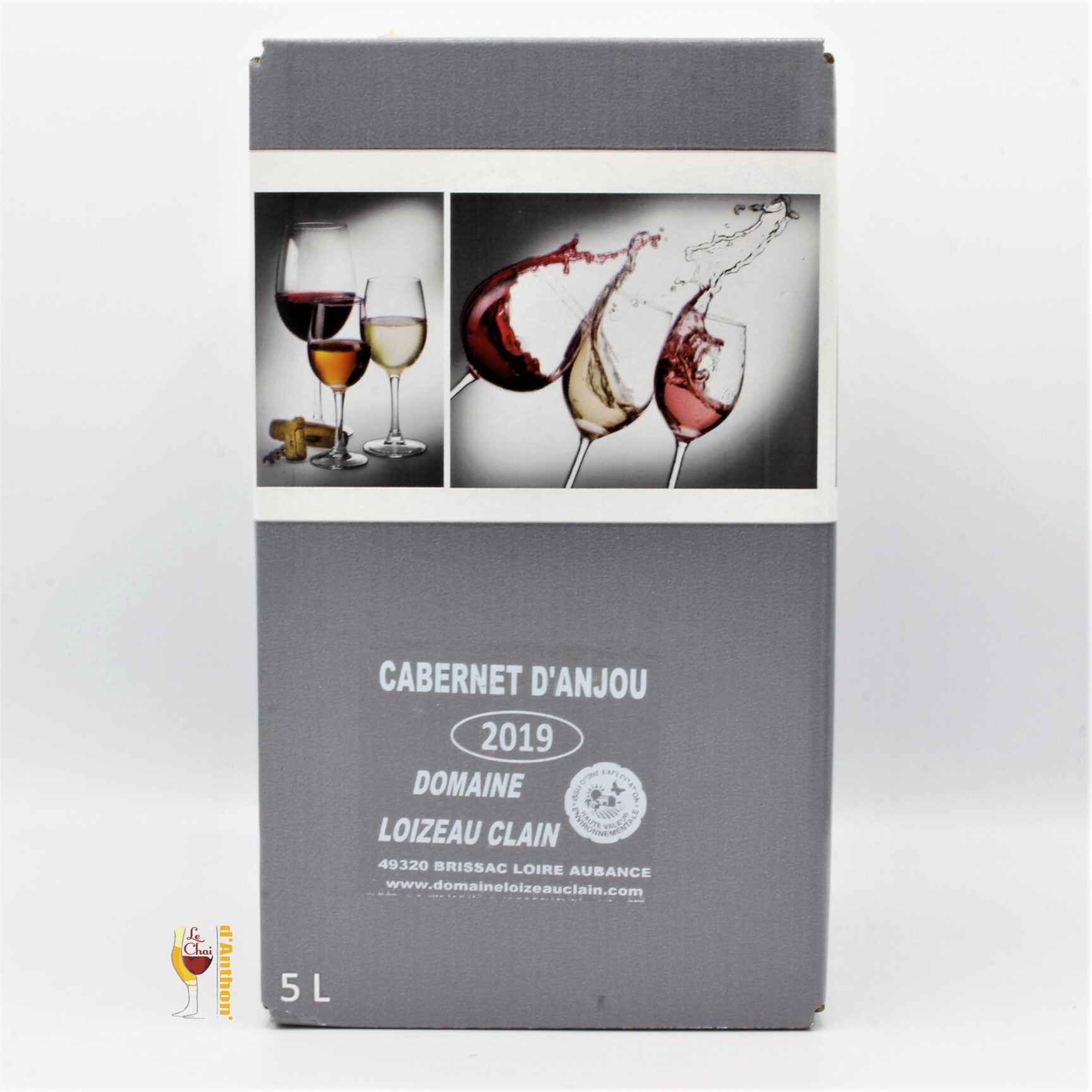 AOP CABERNET D’ANJOU DOMAINE LOIZEAU CLAIN 5L OU 10L - Le Chai d'Anthon