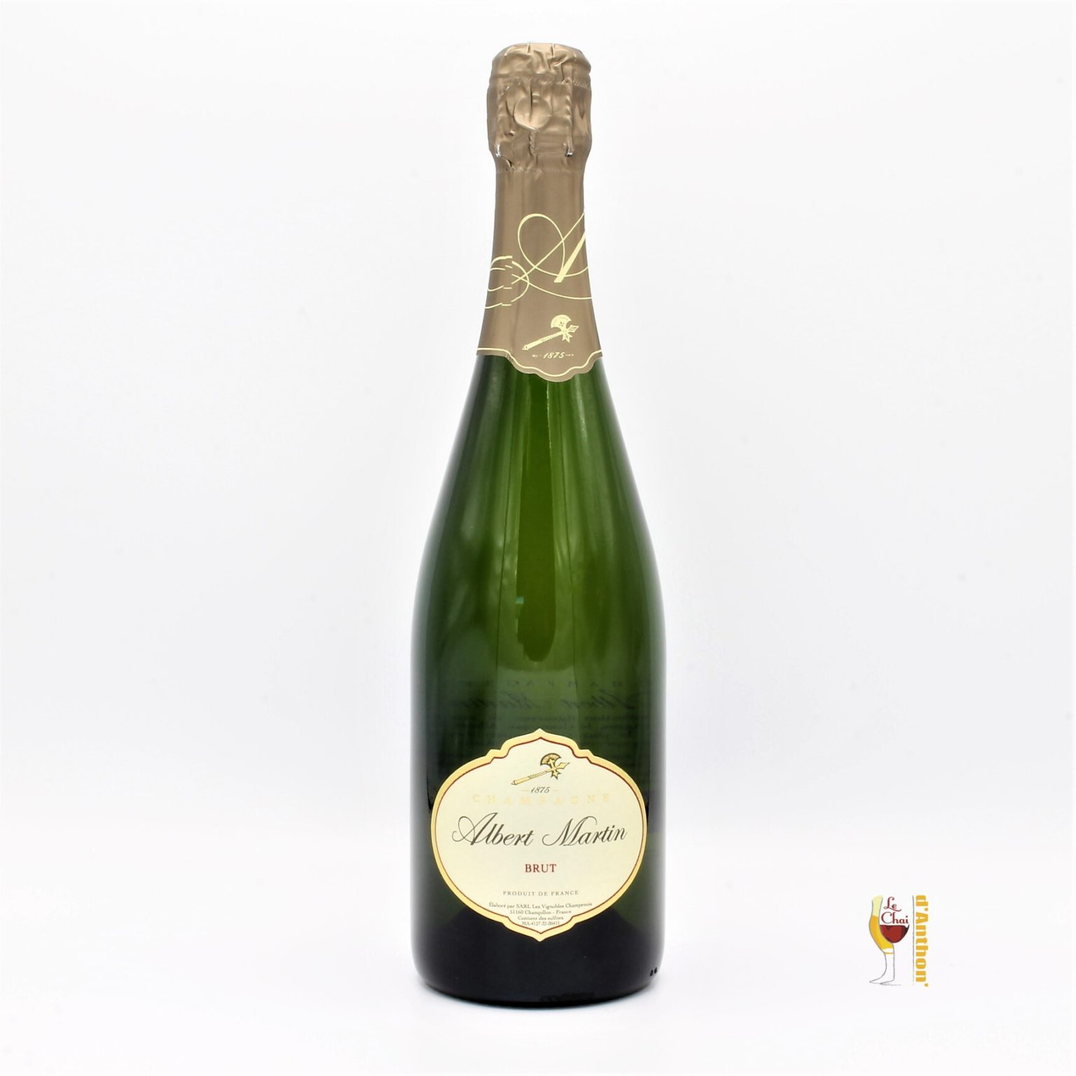 AOP CHAMPAGNE DOMAINE ALBERT MARTIN 75CL - Le Chai d'Anthon